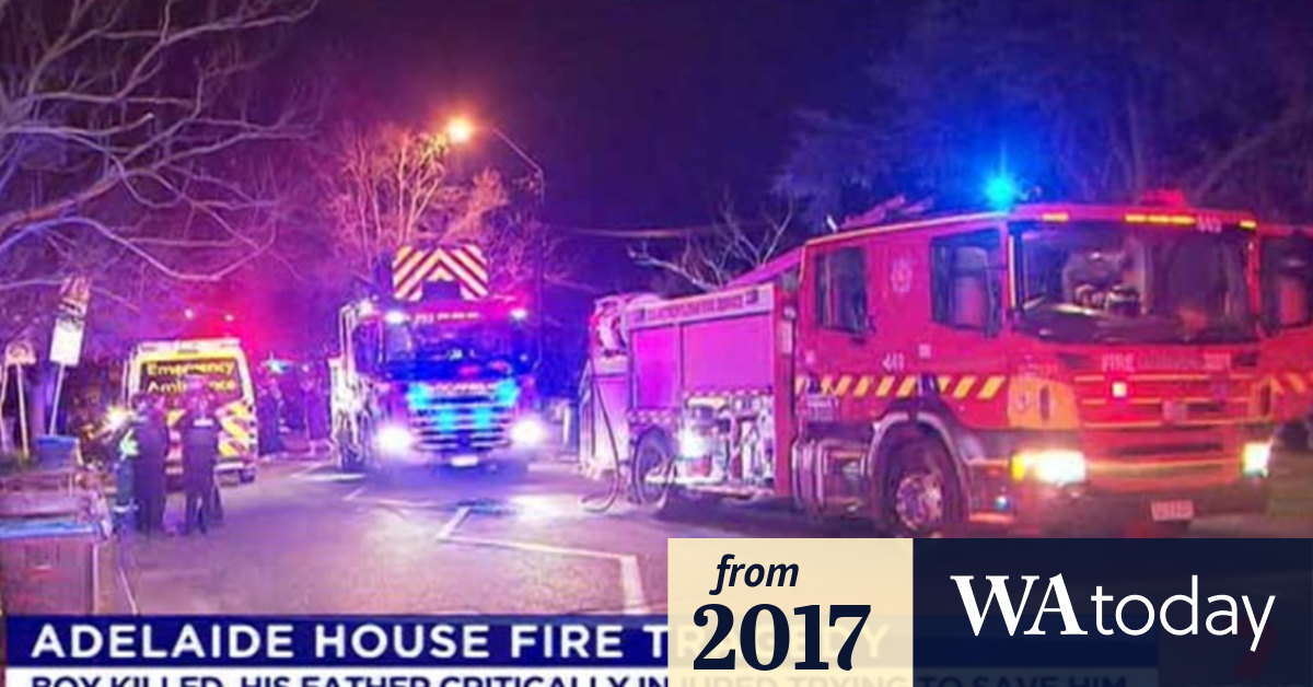 Video: Boy dies in Adelaide house fire