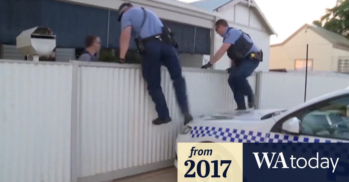 Video: WA Police drug raid bust