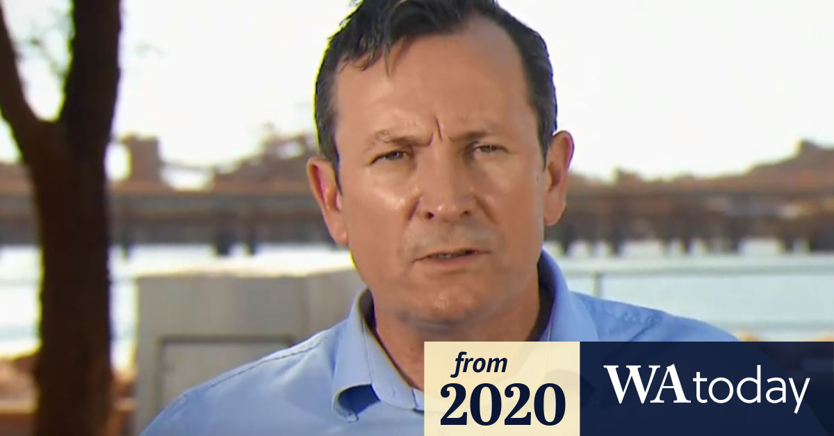 Video: WA Premier's press conference supercut