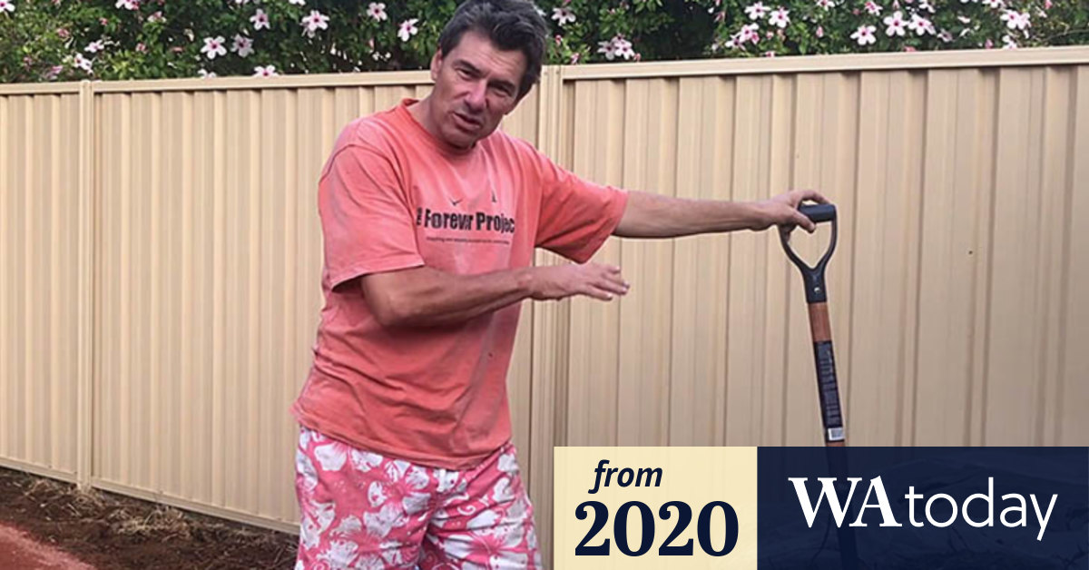 Video: Is this Perth's biggest DIY self-isolation project?
