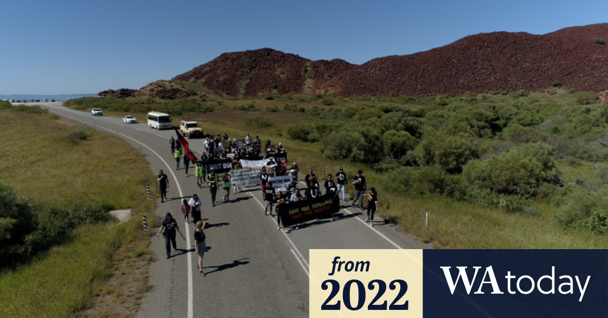 Video: Traditional Owners protest at Burrup Peninsula