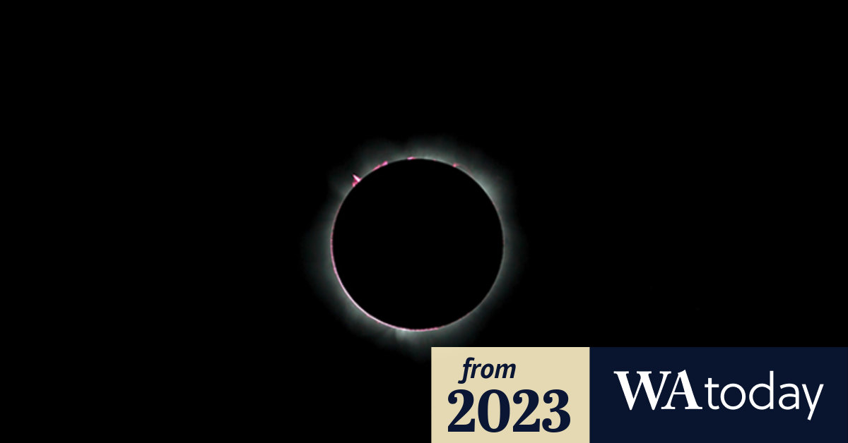 Video: Exmouth total solar eclipse