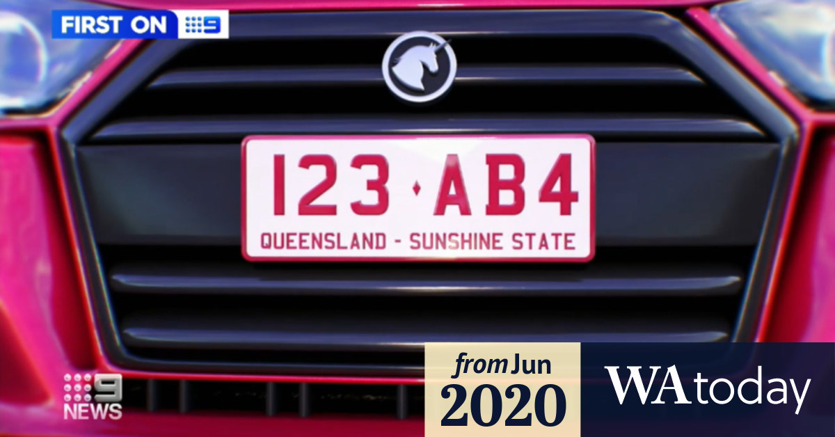 Video: New license plates hit Queensland