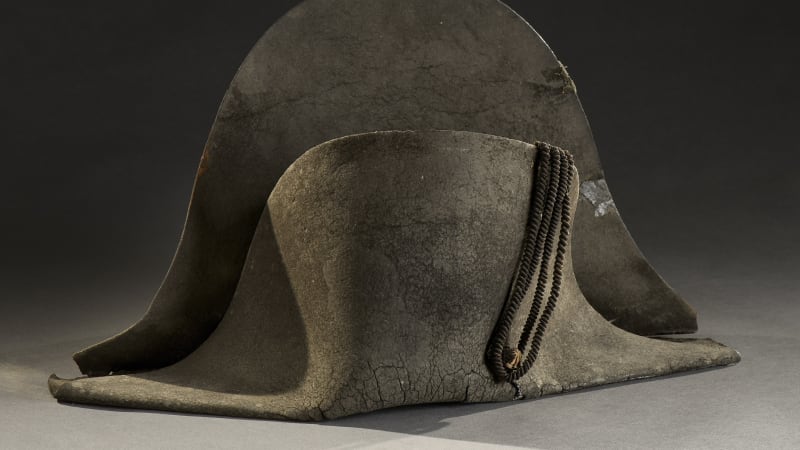 The hat Napoleon dropped at Waterloo, picked up for a small fortune