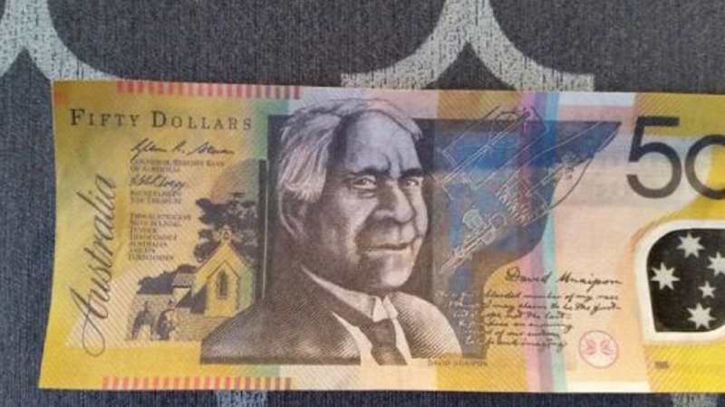 No one suspected the $50 notes were fake until Terry handed himself in