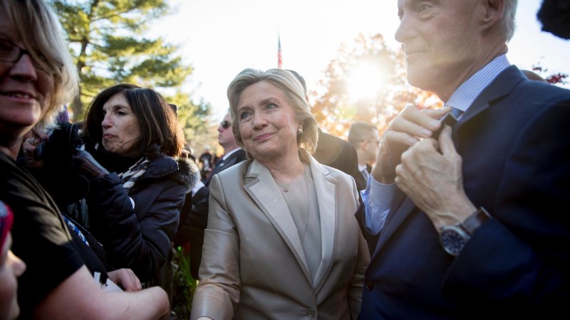 As Hillary Clinton concedes, a reminder of her character, personal touch