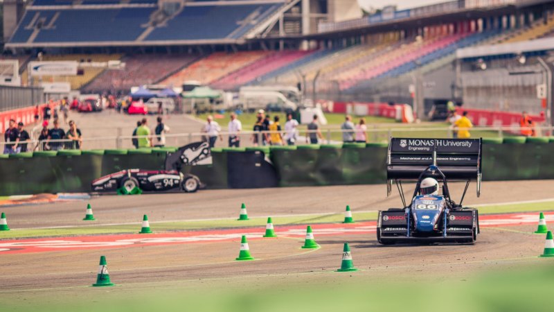 Pssst: The imperfect romance of student car racing