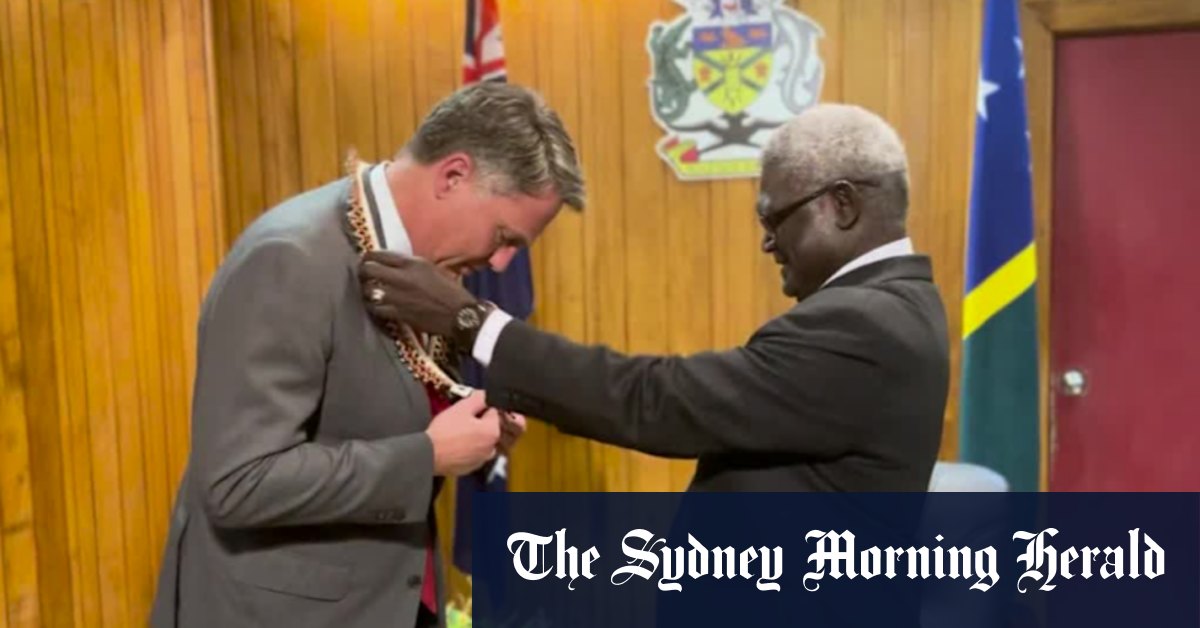 Video: Deputy PM holds talks in Solomon Islands