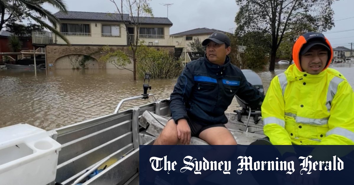 Video: Flooding in Lansvale