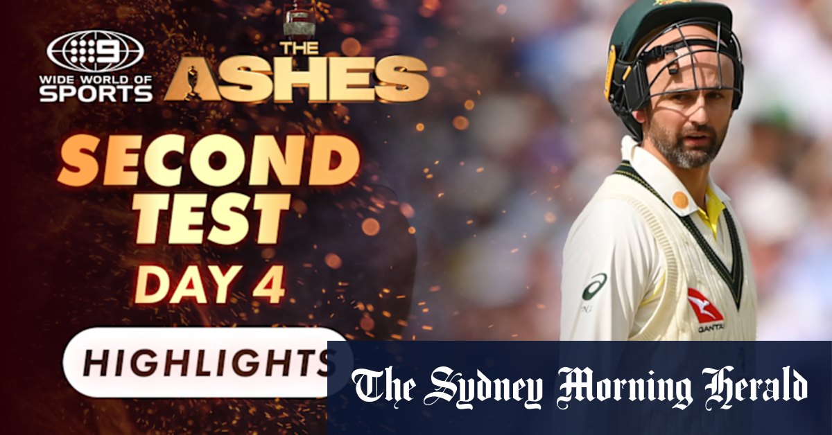 Video Second Test Day 4 Highlights