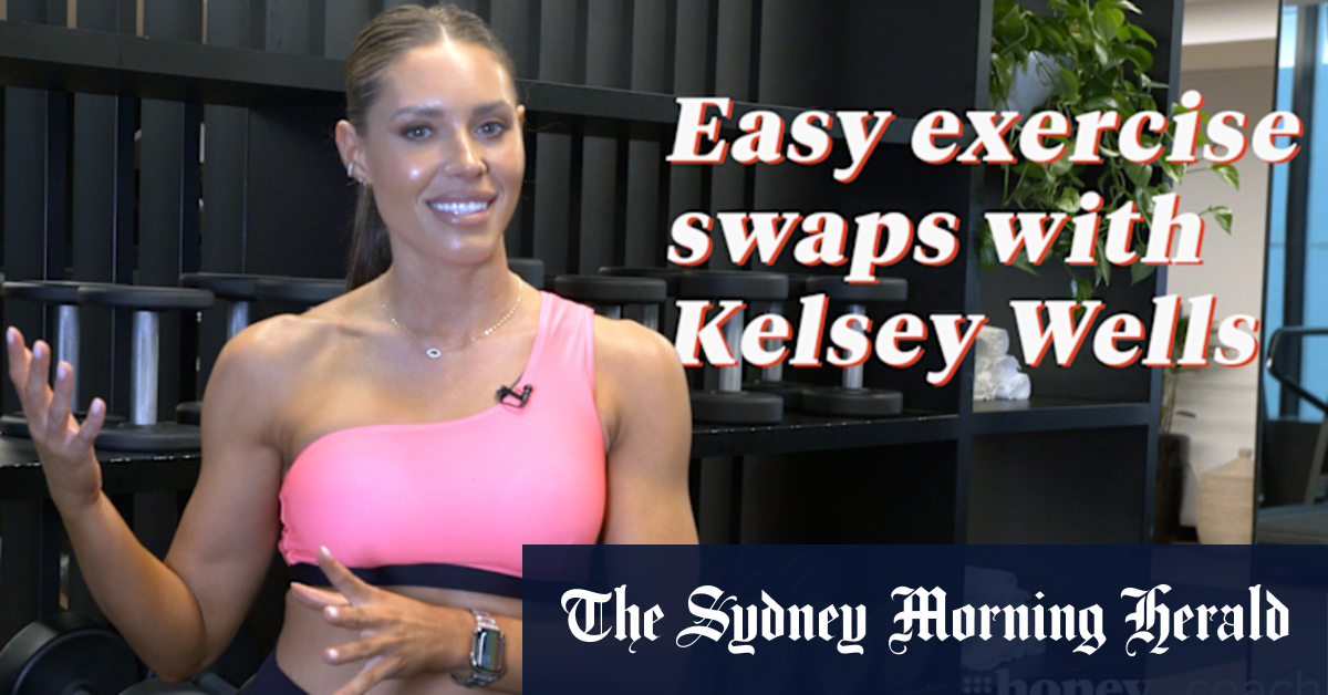 Video: Kelsey Wells shares simple exercise swaps with 9Honey