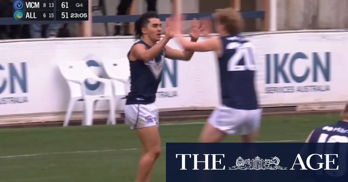 Video: The highlights that show why Essendon is so excited by Isaac Kako