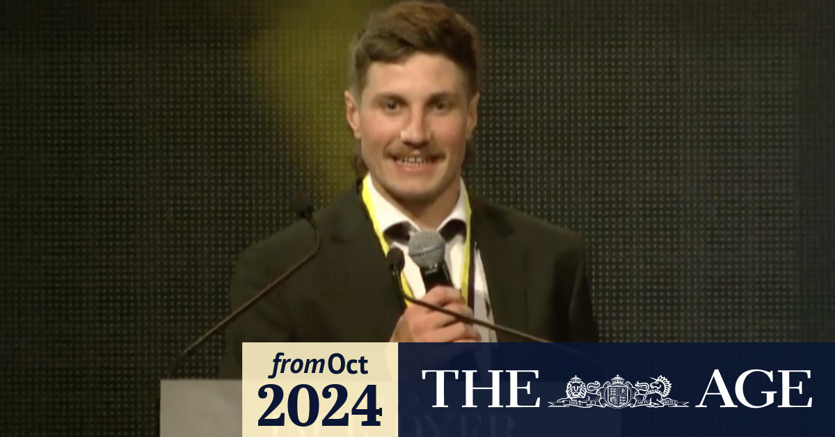 Video: Liam Baker farewells Richmond