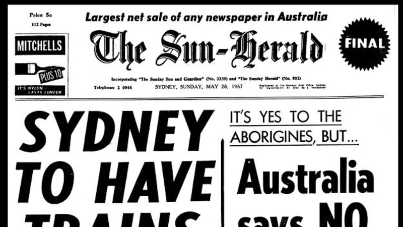 How the Herald reported the 1967 referendum