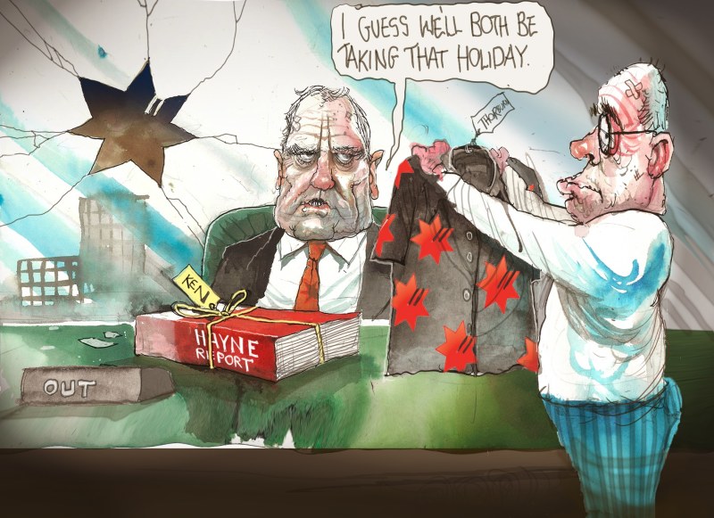 David Rowe's cartoons