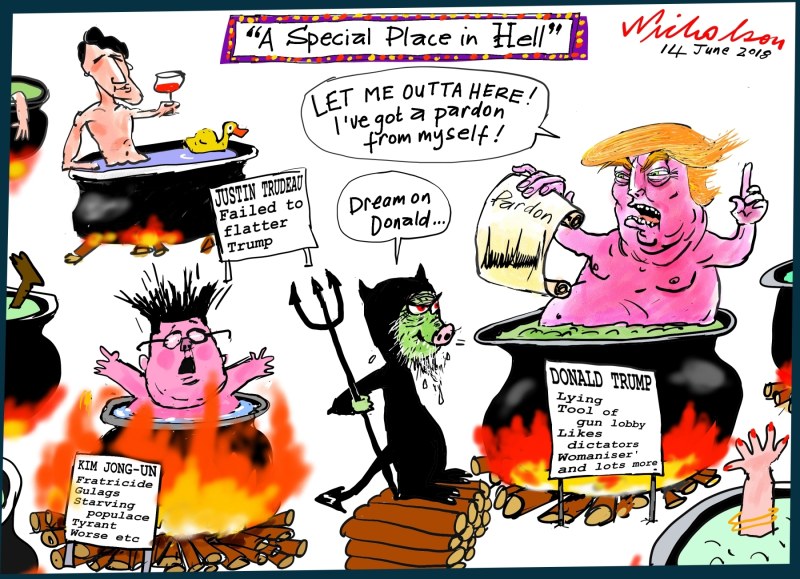 Peter Nicholson's cartoons