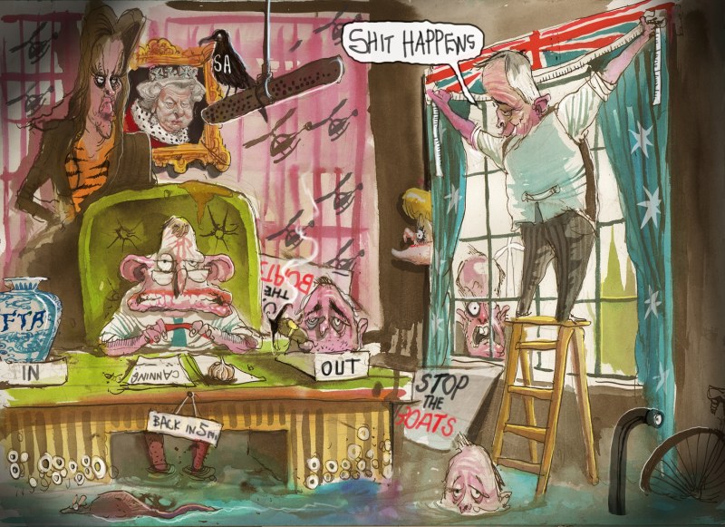 David Rowe's best leadership spill cartoons