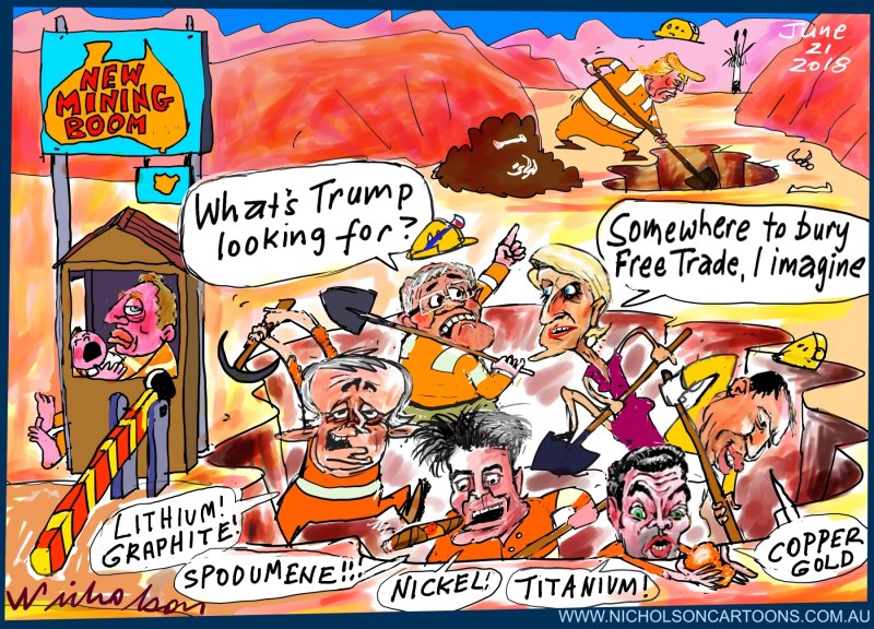 Peter Nicholson's cartoons