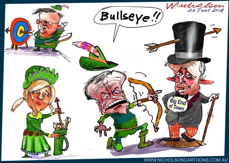 Peter Nicholson's cartoons