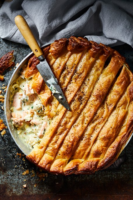 how to cook squid in fish pie