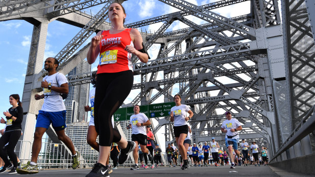 Traffic back to normal after Bridge to Brisbane fun run