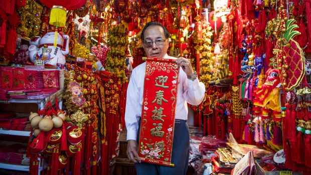 At 80, King Fong is looking forward to year of the dog celebrations