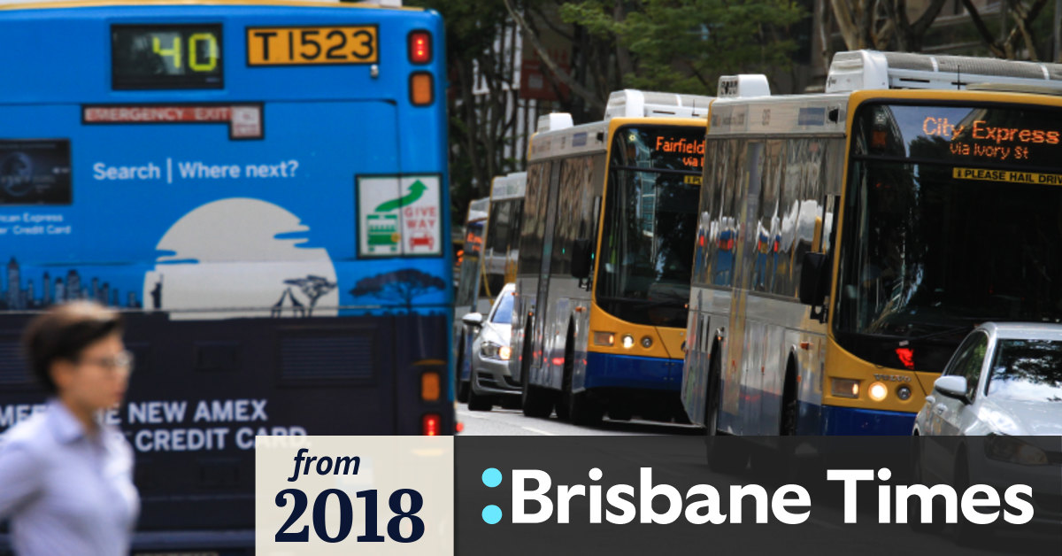 Peak hour train and bus delays across Brisbane