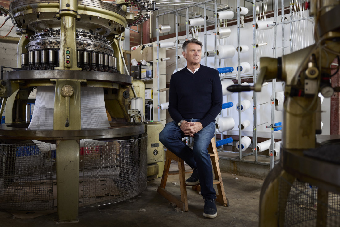 How Stephen Morris-Moody of Melbourne Textile Knitting made it to the runways of Paris and New York