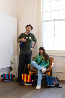 Crumpler founder and daughter save bag maker