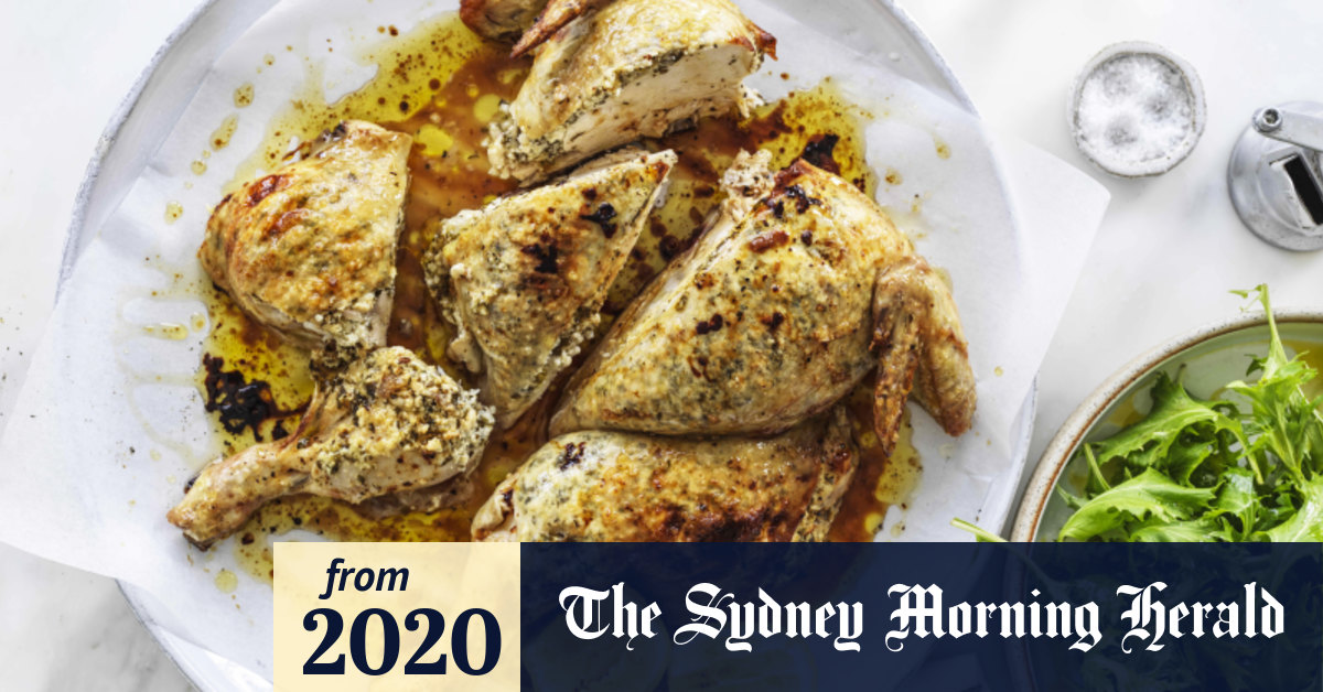 Neil Perry recipe: butterflied chicken with ricotta and garlic stuffing