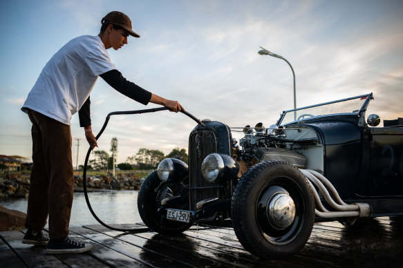 Rattle Trap Rally 2023: The 1928 Model A Ford that Alex Morris built