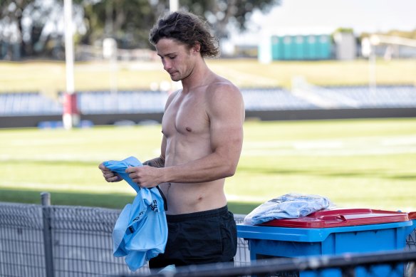 NRL 2023: Cronulla Sharks halfback Nicho Hynes hails Sydney Roosters ...