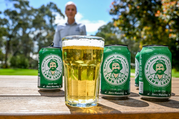 Jim’s Mowing just launched a new beer. But Jim doesn’t really care