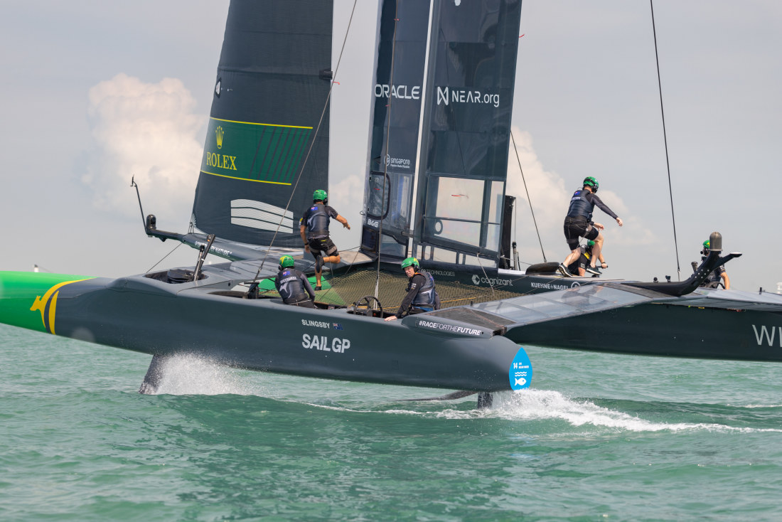 What it’s like on Australia’s SailGP F50 catamaran with Tom Slingsby
