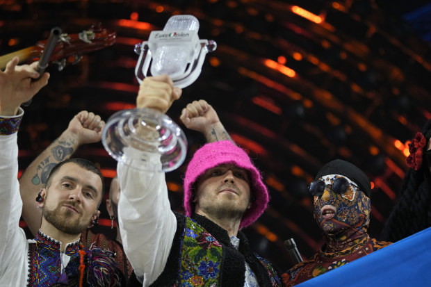 Eurovision: People’s favourite Kalush Orchestra of Ukraine wins final