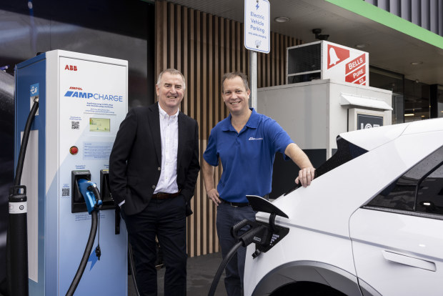 Ampol partners up with Hyundai to offer cheaper recharging for electric ...