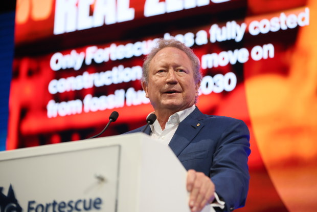 Fortescue Metals Group boss Andrew Forrest preaches to the converted at AGM