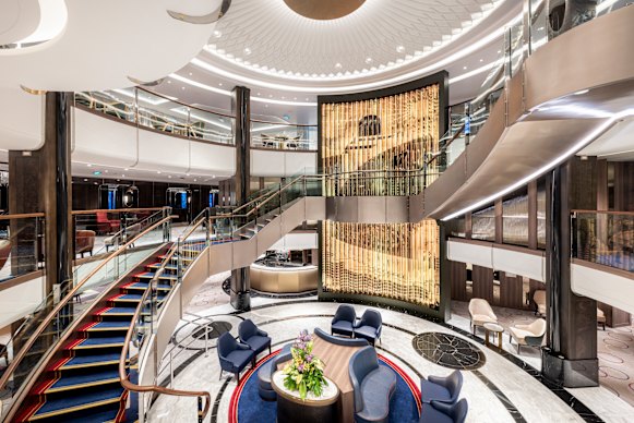 Cunard Queen Anne ship review – hits the sweet spot between posh and casual