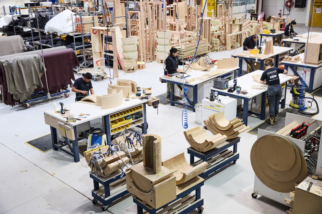 Australian furniture maker Jardan has doubled the size of its factory ...