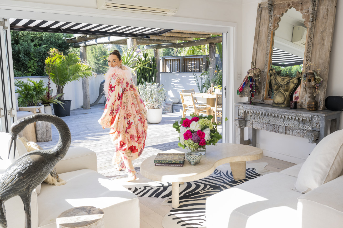 Fashion Designer Camilla Franks at her Woollahra home