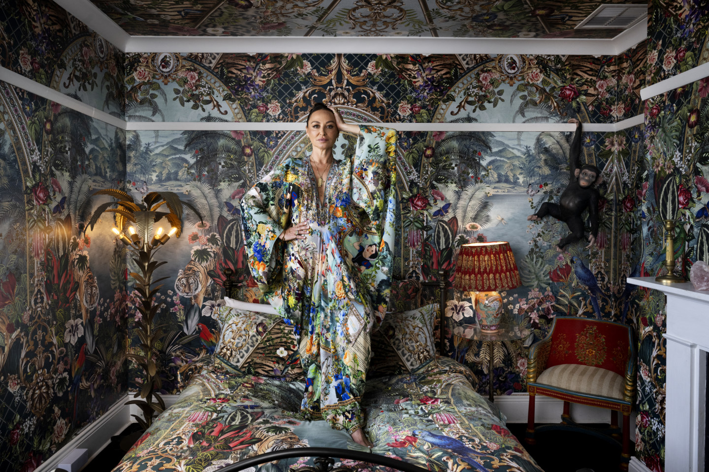 Fashion Designer Camilla Franks at her Woollahra home