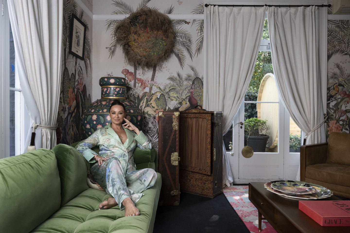 Fashion Designer Camilla Franks at her Woollahra home