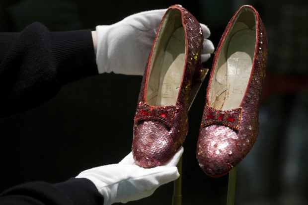The Wizard of Oz, Wicked: Judy Garland’s stolen ruby slippers sold for ...