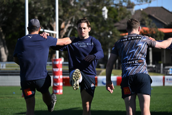 State of Origin 2023: Cameron Murray winning fitness race for game two