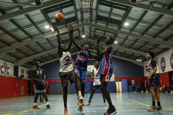 The western Sydney basketball team producing African Olympians