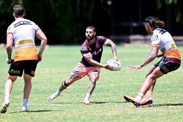 NRL 2024: Adam Reynolds relives Brisbane Broncos training scare