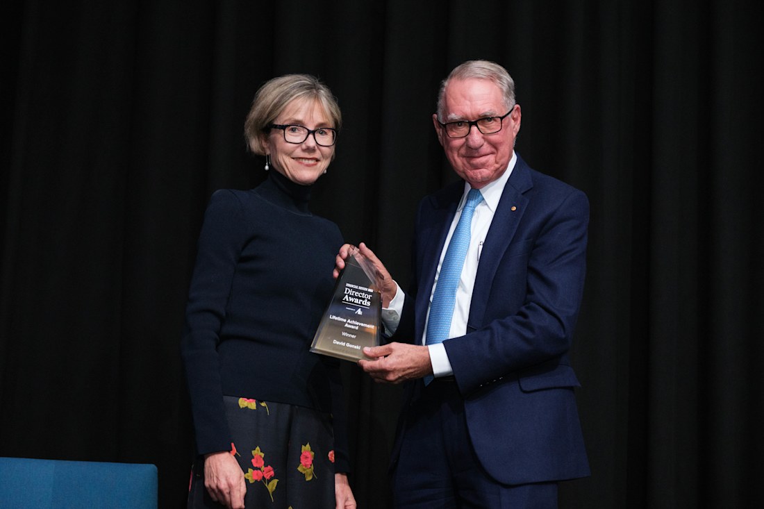 David Gonski wins AFR Director Awards’ Lifetime Achievement Award