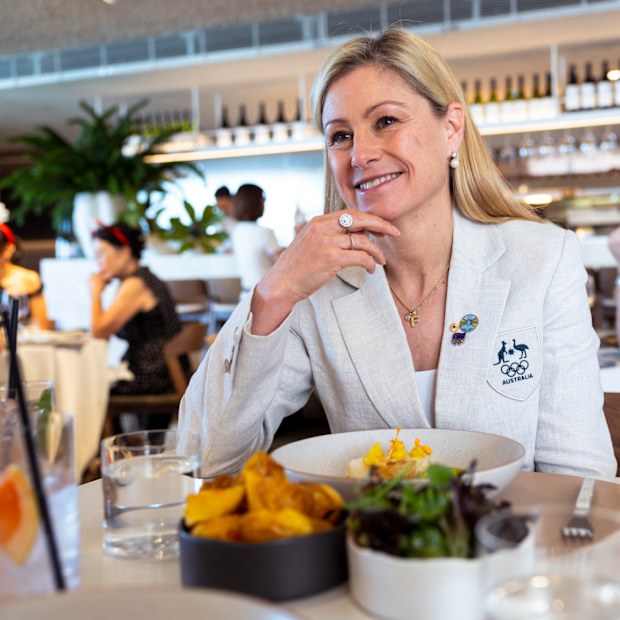 Lunch with the AFR: Inside the mind of champion aerial skier Alisa Camplin