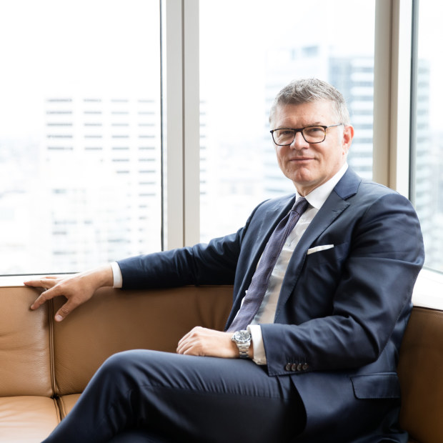 The bank boss who loves choppy waters