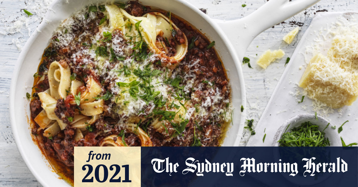 Neil Perry recipe: Wagyu beef bolognese with fettuccine
